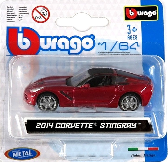 BBURAGO 2014 Corvette Stingray 1/64 – Toy Tycoon
