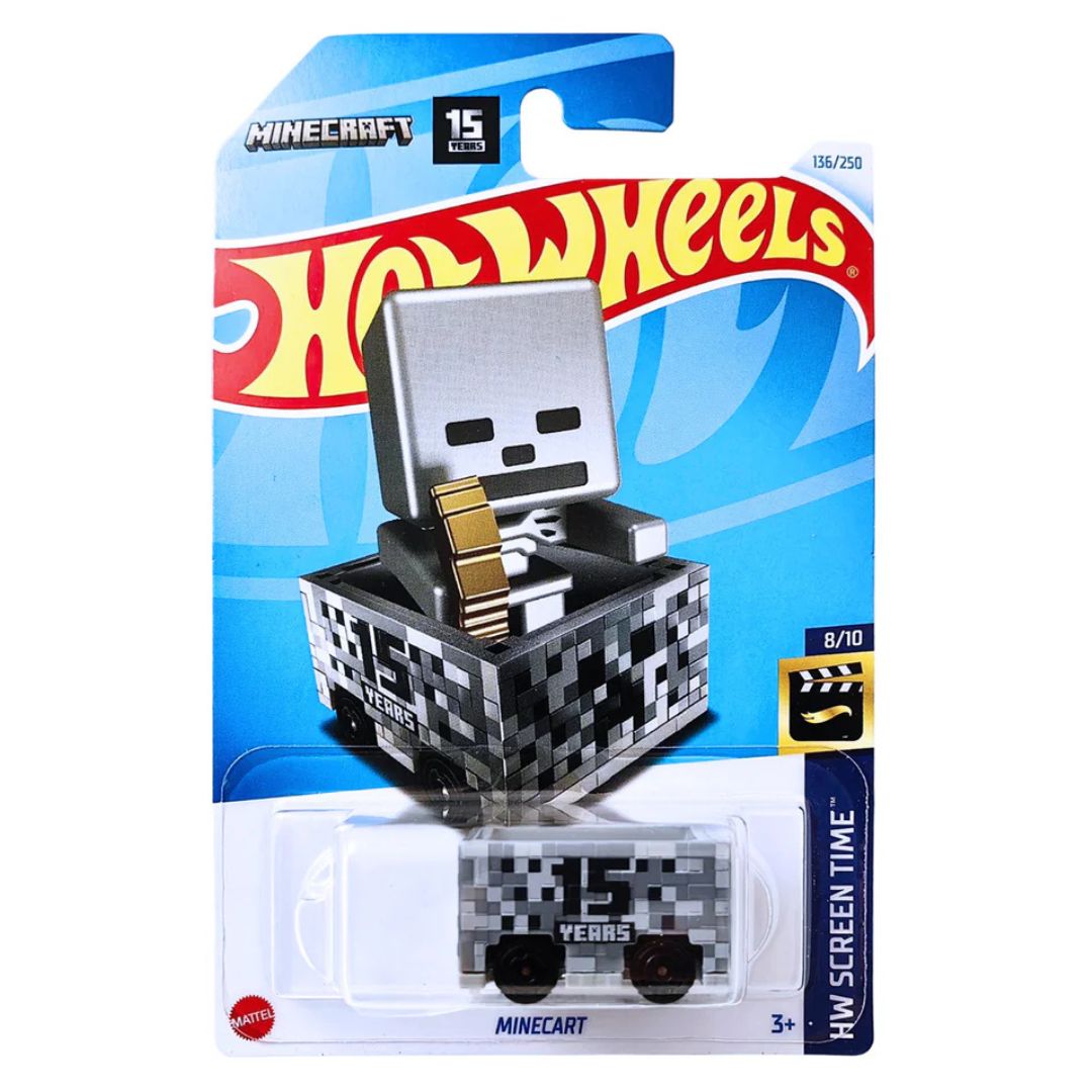 HOT WHEELS HW SCREEN TIME Minecart – Toy Tycoon