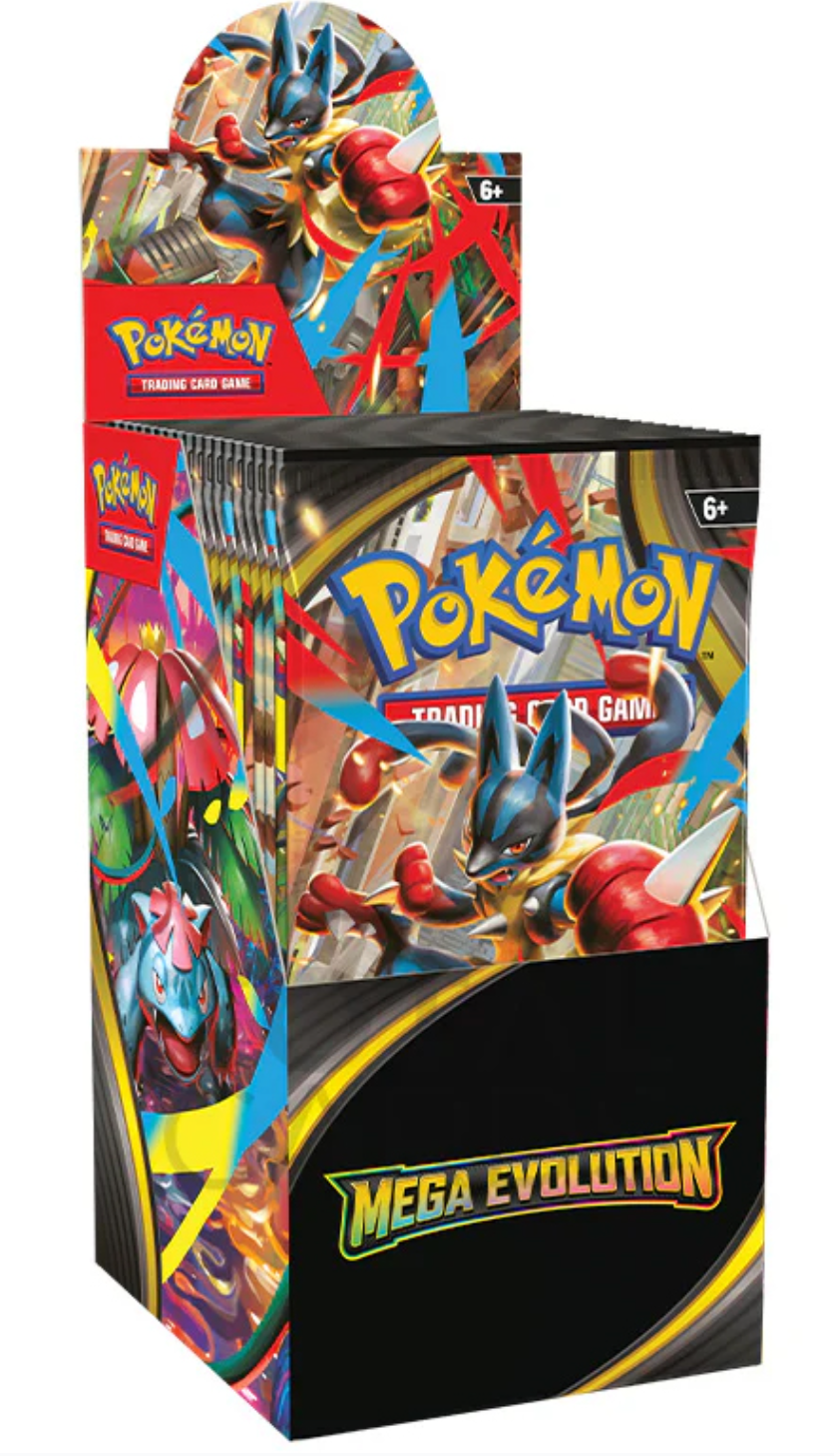 Pokemon TCG [ME01] Mega Evolution 18ct Booster Box – Toy Tycoon