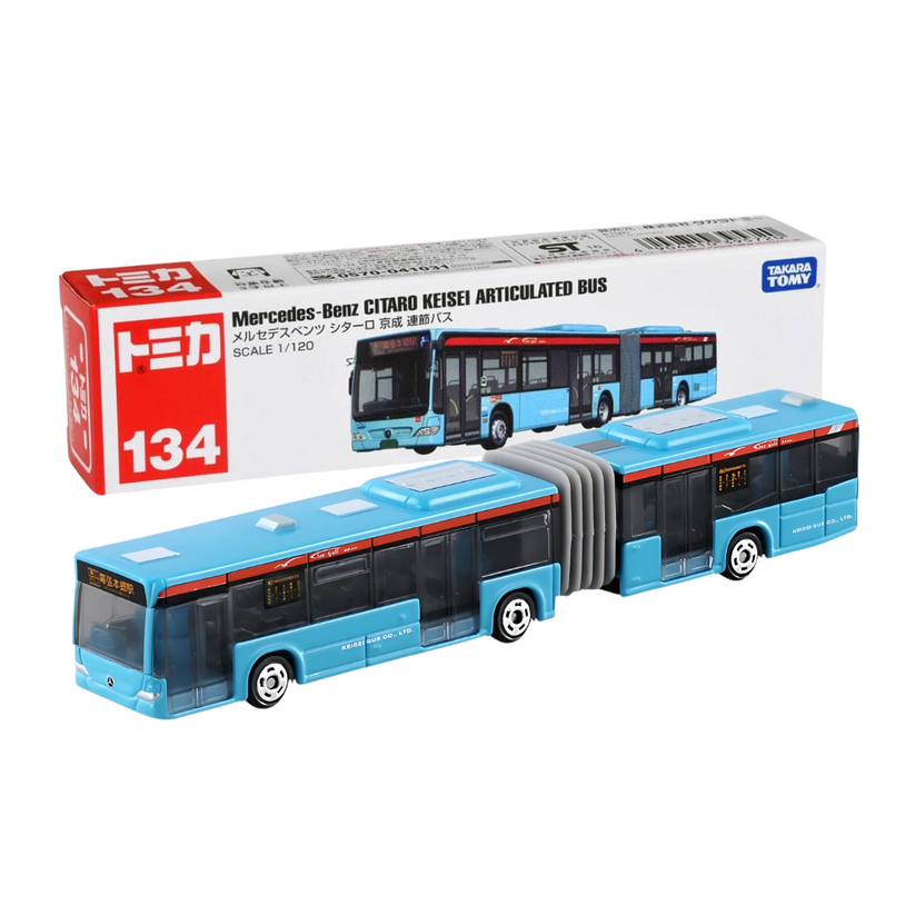 Tomica No. 134 Mercedes-Benz Citaro Keisei Articulated Bus – Toy Tycoon
