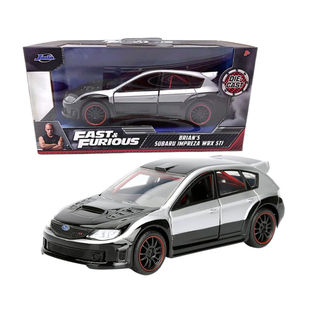 JADA FAST AND FURIOUS Brian's Subaru Impreza WRX STI Hatchback – Toy Tycoon