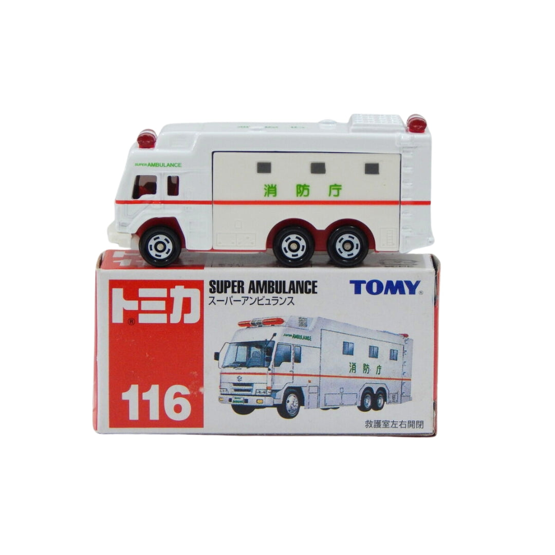 TOMICA No. 116 Super Ambulance – Toy Tycoon